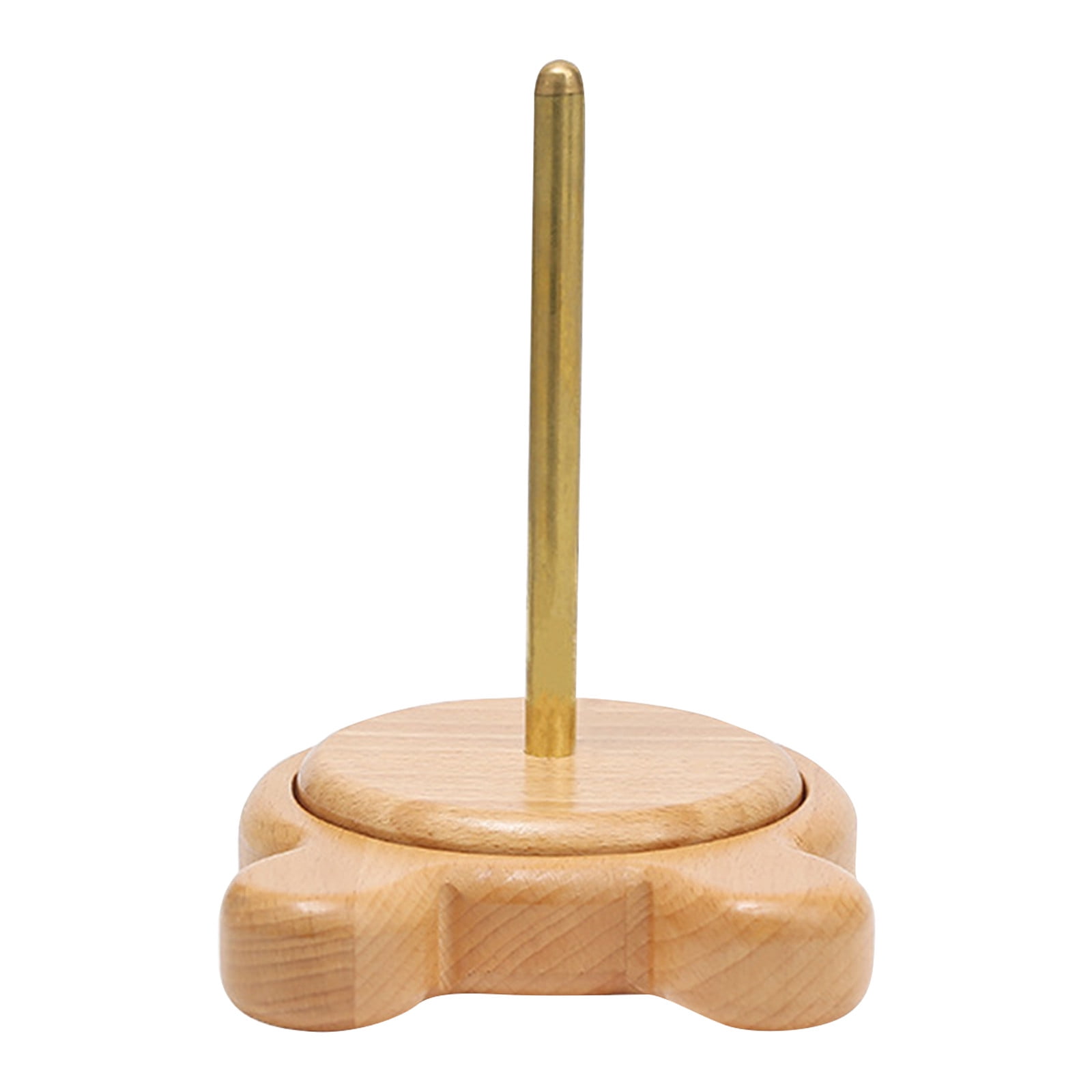 Elysia Dispenser Holder Wooden Yarn Stand With Twirling Mechanism ...