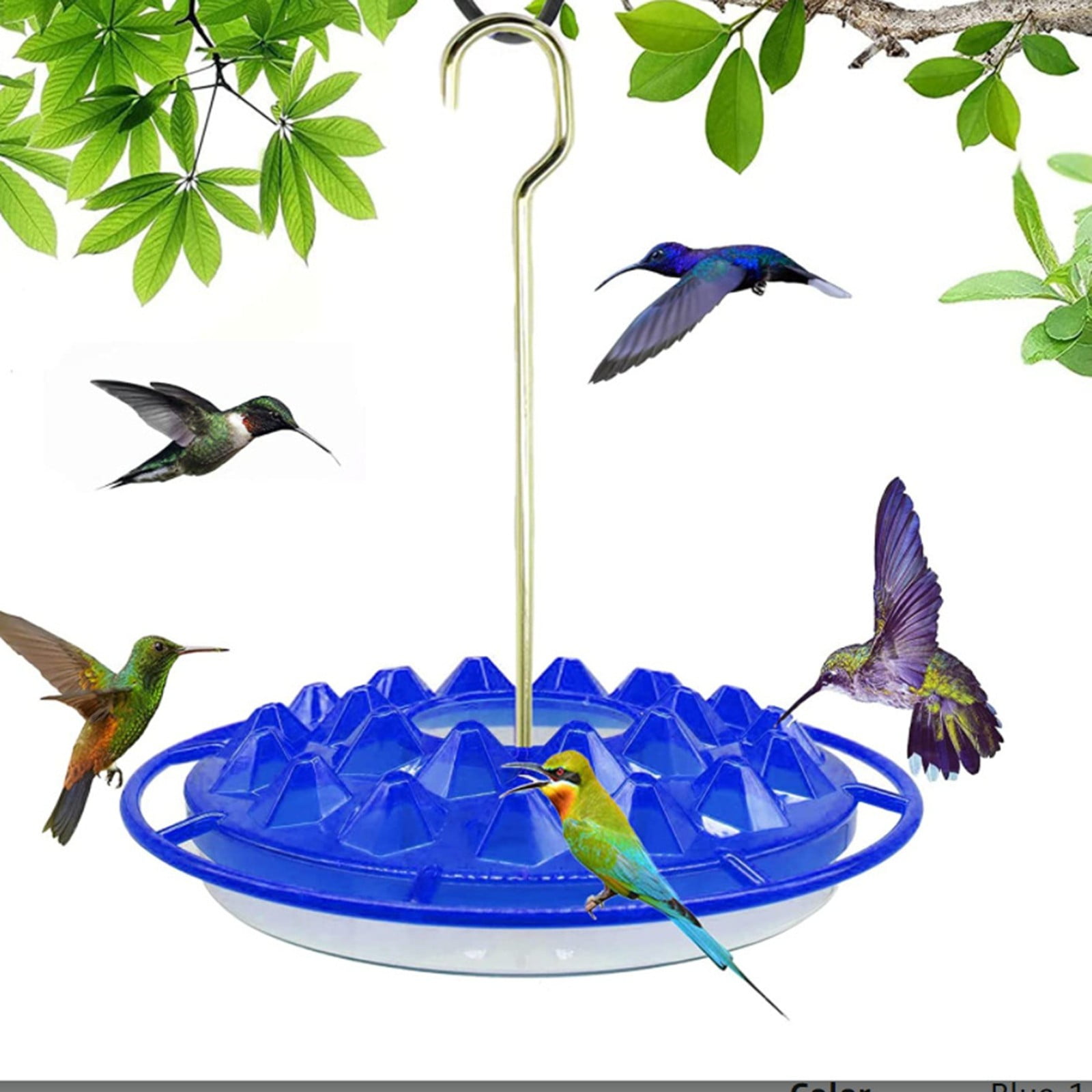 Elysia Hanging Circular Hummingbird Feeder New Outdoor Square Garden ...