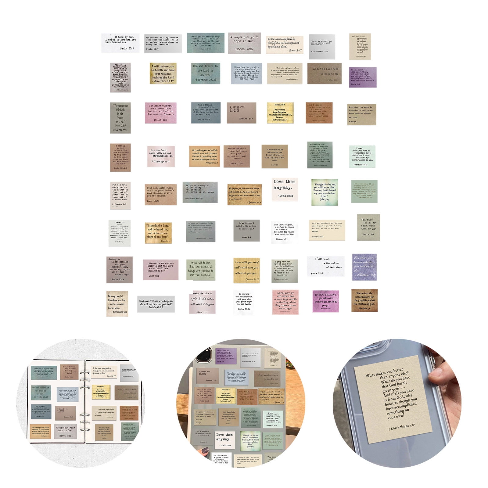 Elysia Laptop Stickers 50 Pack Inspirational Quotes Typewriter Font ...