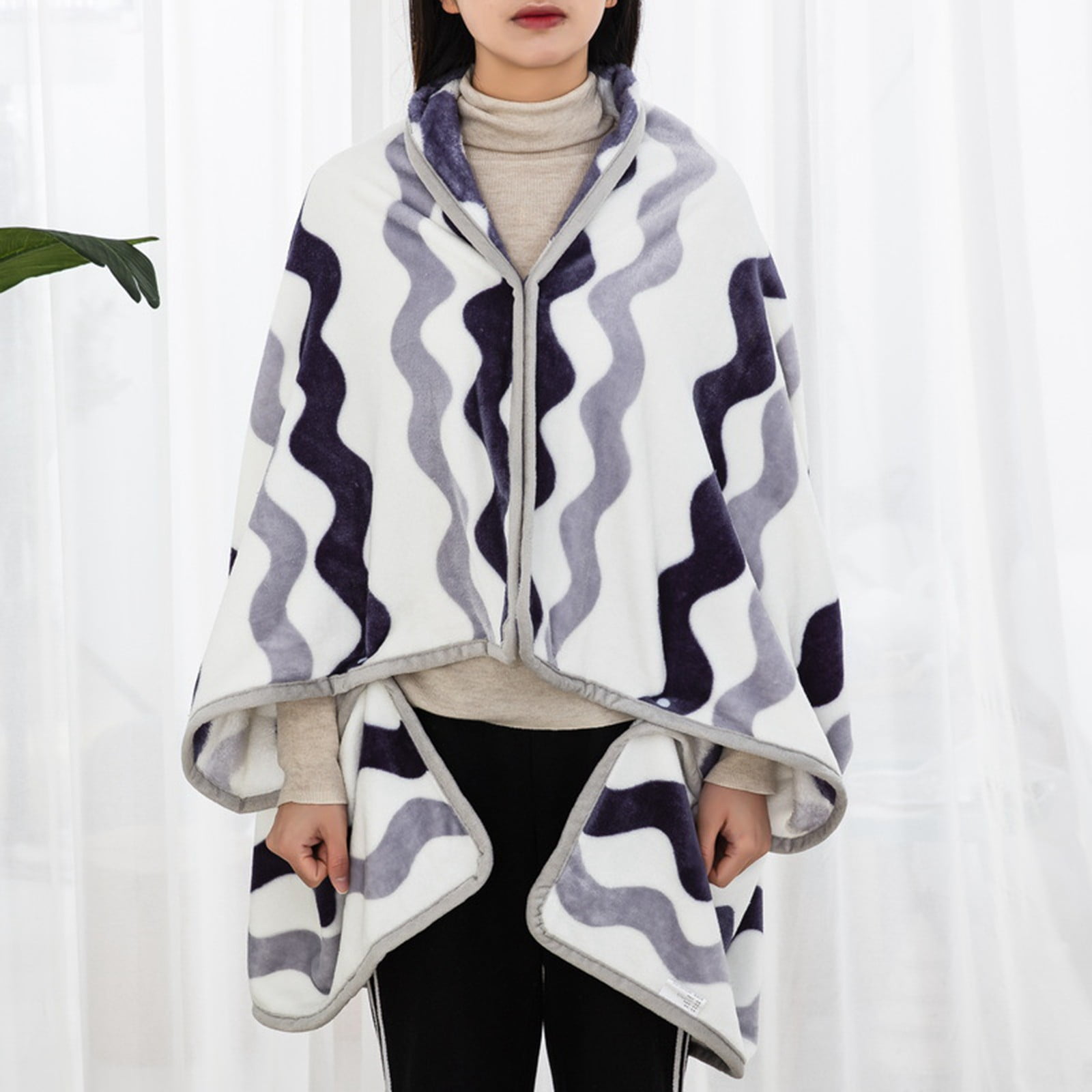 Elysia Multifunctional Lazy Blanket Sofa Nap Blanket Winter Lunch Break ...