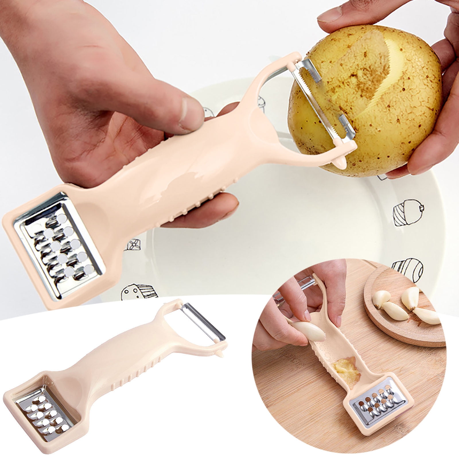 Elysia Multifunctional POTATO Peeler Stainless Steel Labor Saving ...