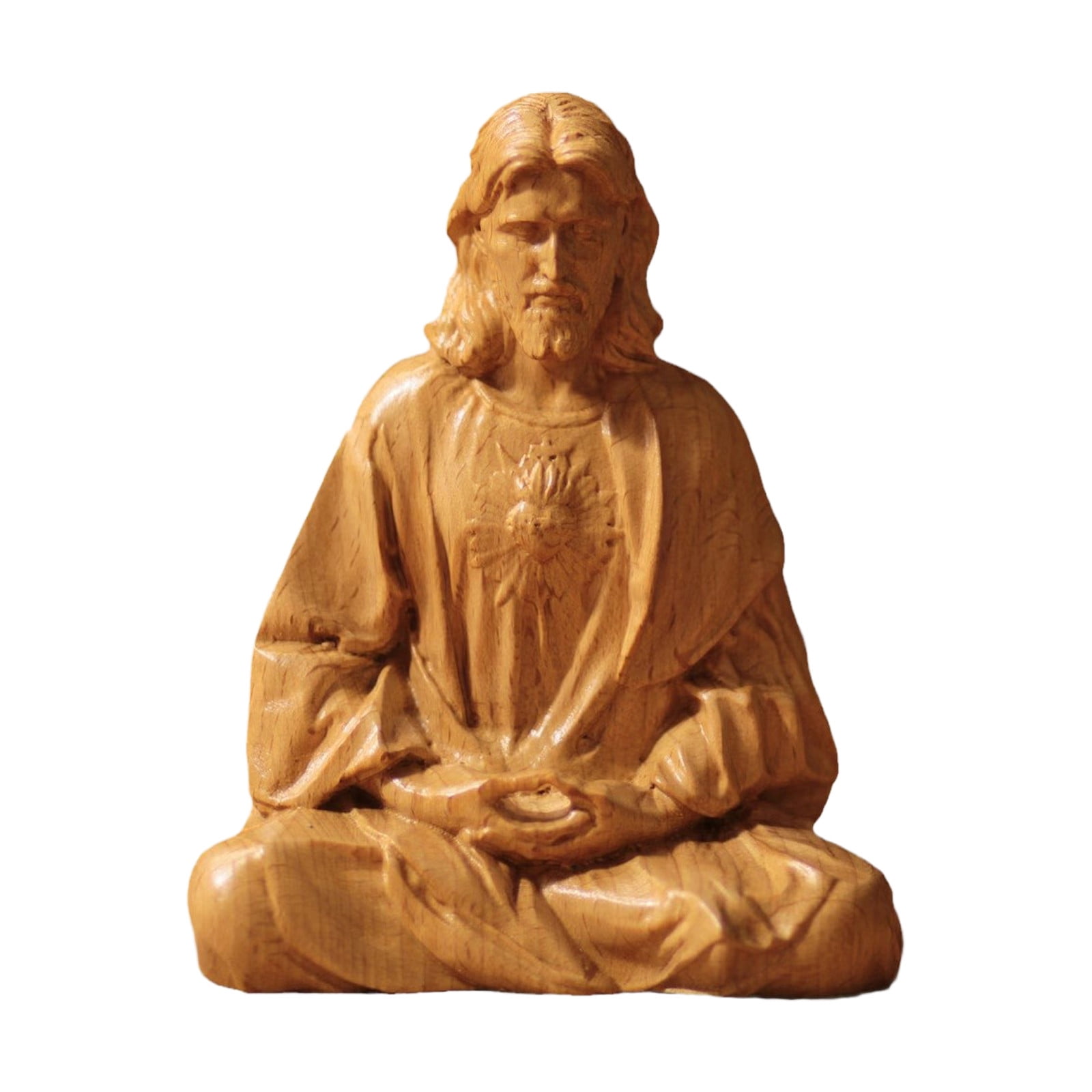 Elysia Sacred Heart Of Christ Statue In Contemplation Statue Holy ...