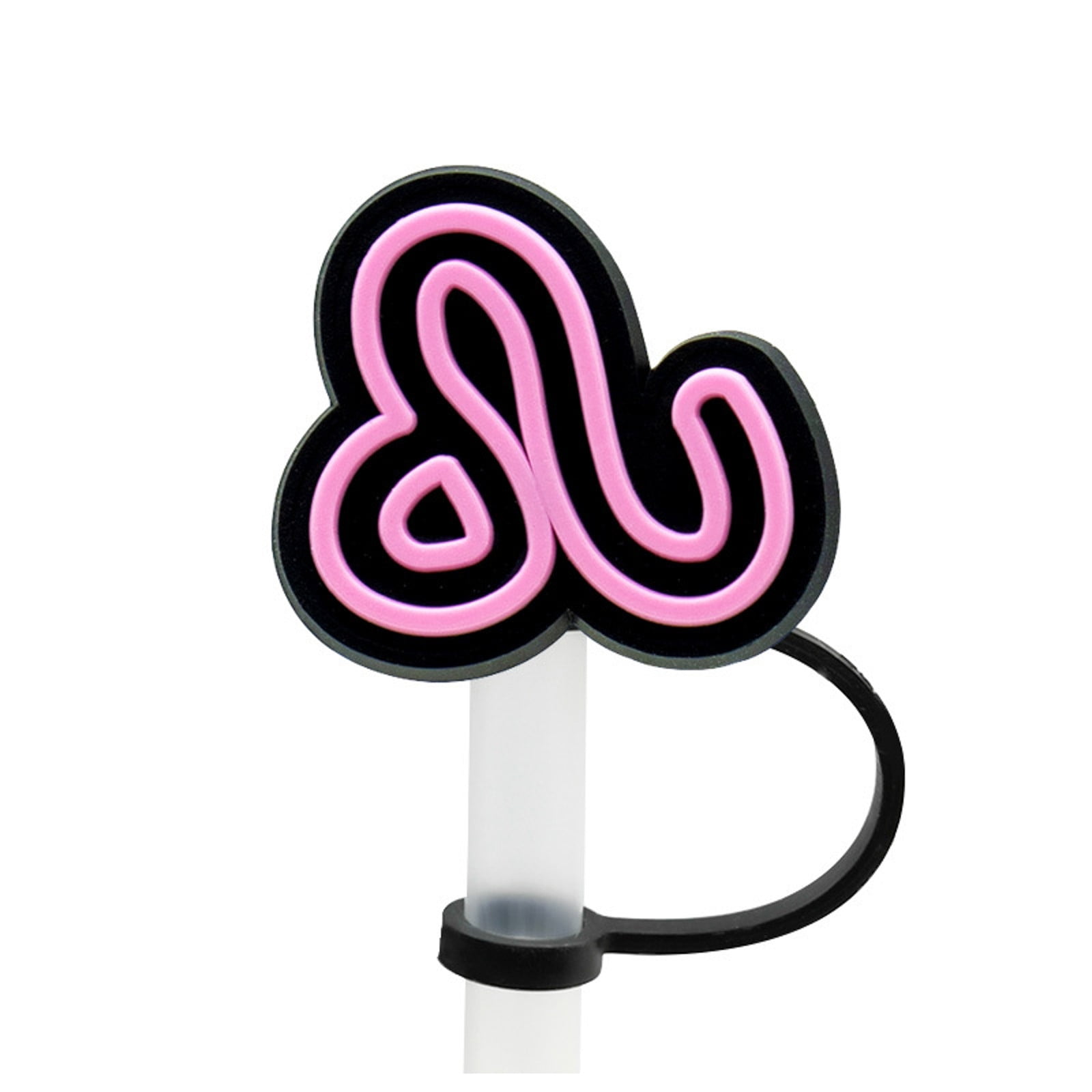 Elysia Silicone Straw Tips Cover Cute Silicone Reusable Drinking Straw ...