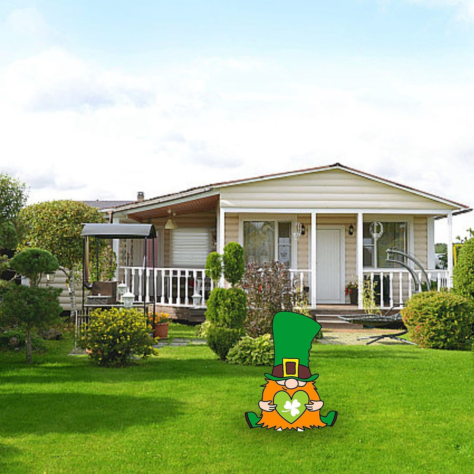 Elysia St. Patrick's Day Garden Ornaments St. Patrick's Day Gnome ...