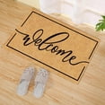 Elysia Welcome Mat Door Mat Country Brown Welcome Mat Thick Door Mat ...