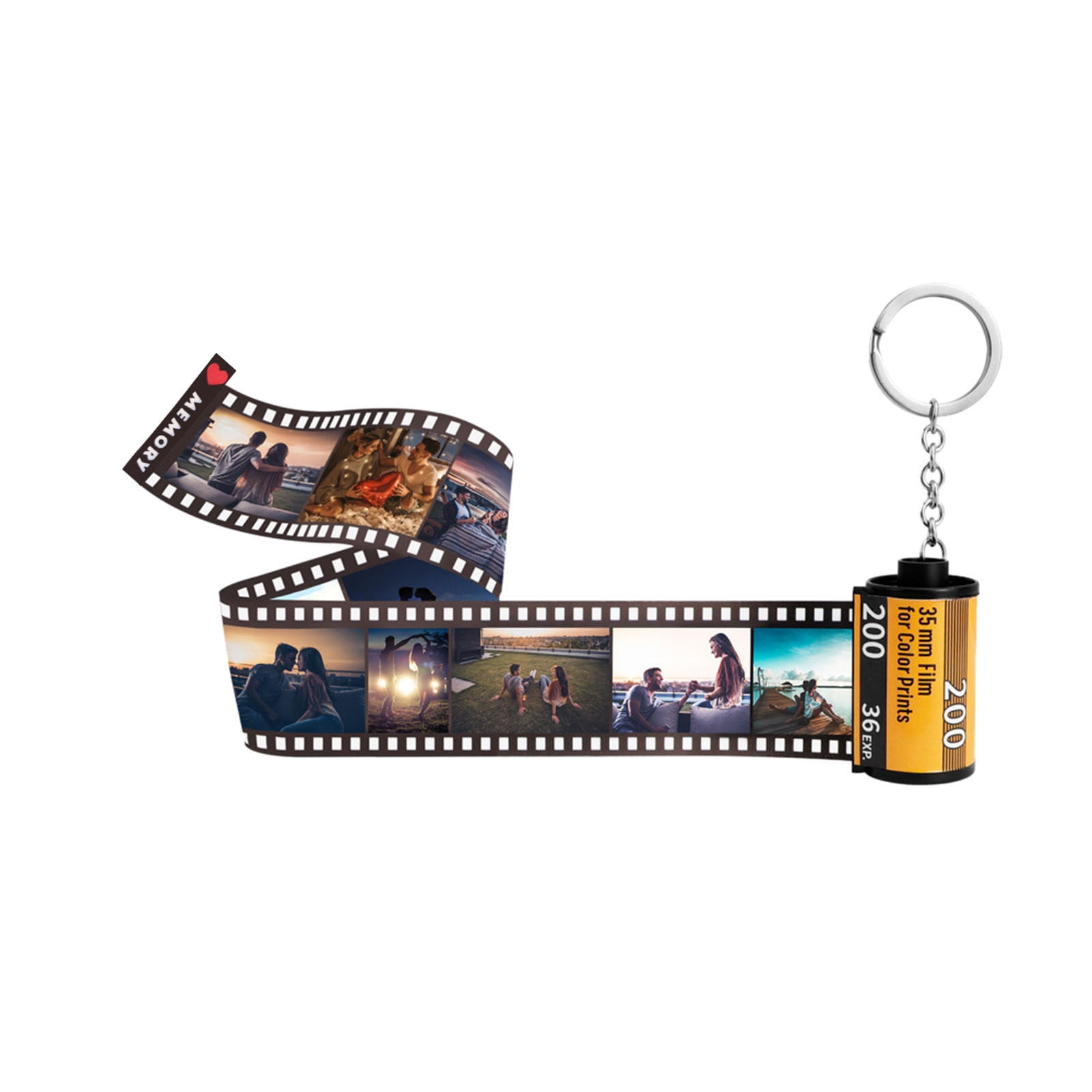 Elysian Custom Photo Film Picture Camera Roll Keychains With Reel Album ...