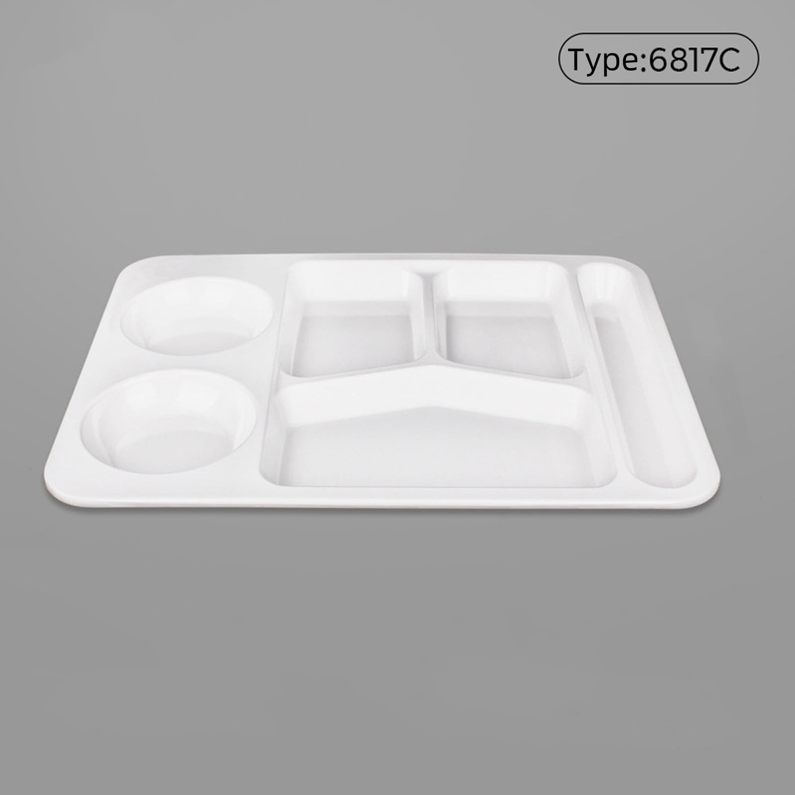 Elysian Heat Imitation Porcelain Compartment Fast Food Trays ...