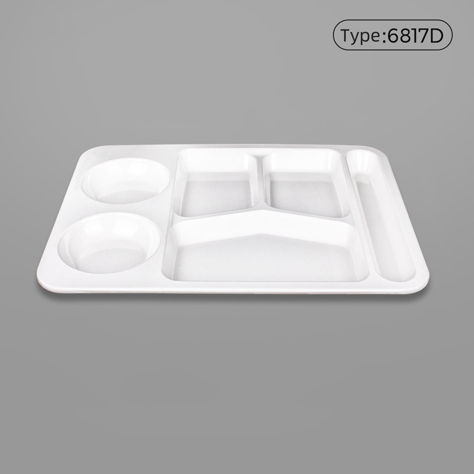 Elysian Heat Imitation Porcelain Compartment Fast Food Trays ...