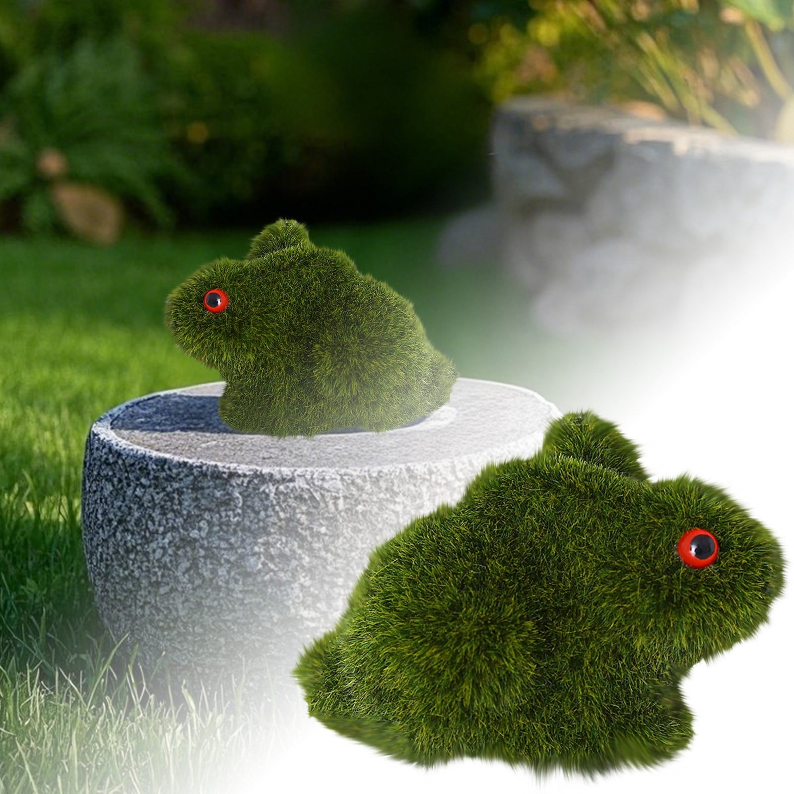 Elysian Rabbit Flocking Rabbit Figurine Rabbit Statue Miniature Animal ...