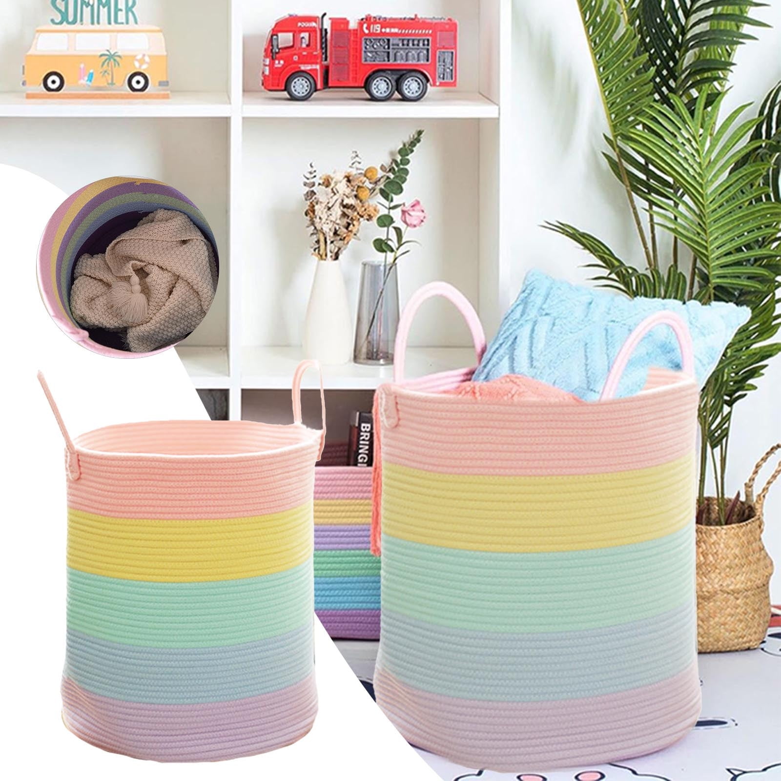 Elysian Super Sized Rainbow Laundry Suitable For Girls Children Baby ...