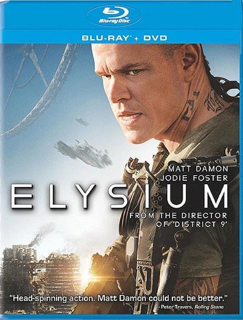 Elysium (Blu-ray + DVD Sony Pictures) - Walmart.com