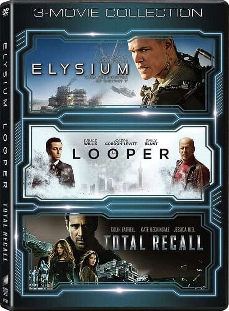 Elysium / Looper / Total Recall (DVD Sony Pictures) - Walmart.com