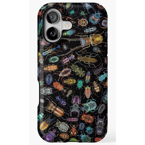 Elytra II Beetle Wing Nature Pattern Art Phone Case for iPhone 11 12 13 ...