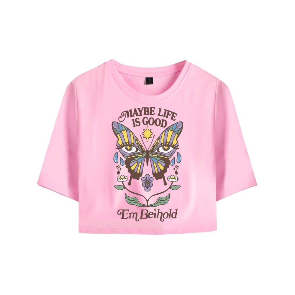 Em Beihold Merch Maybe Life Is Good Merch T-Shirt For Women&Girls ...