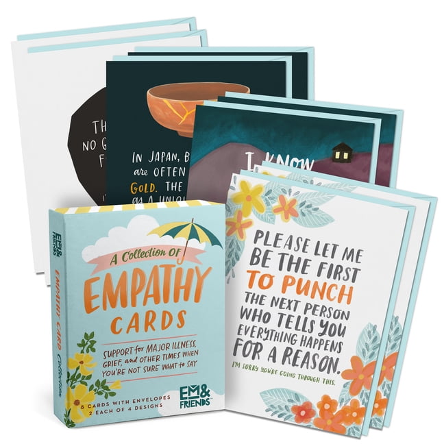 Em & Friends Boxed Cards (Mixed) Empathy Cards, Box of 8 Assorted ...