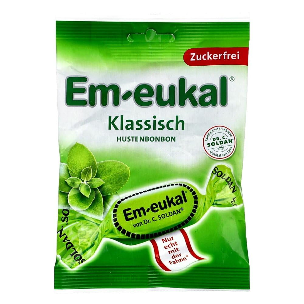 Em-eukal Klassisch, 75g (Classic cough drops) - Walmart.com