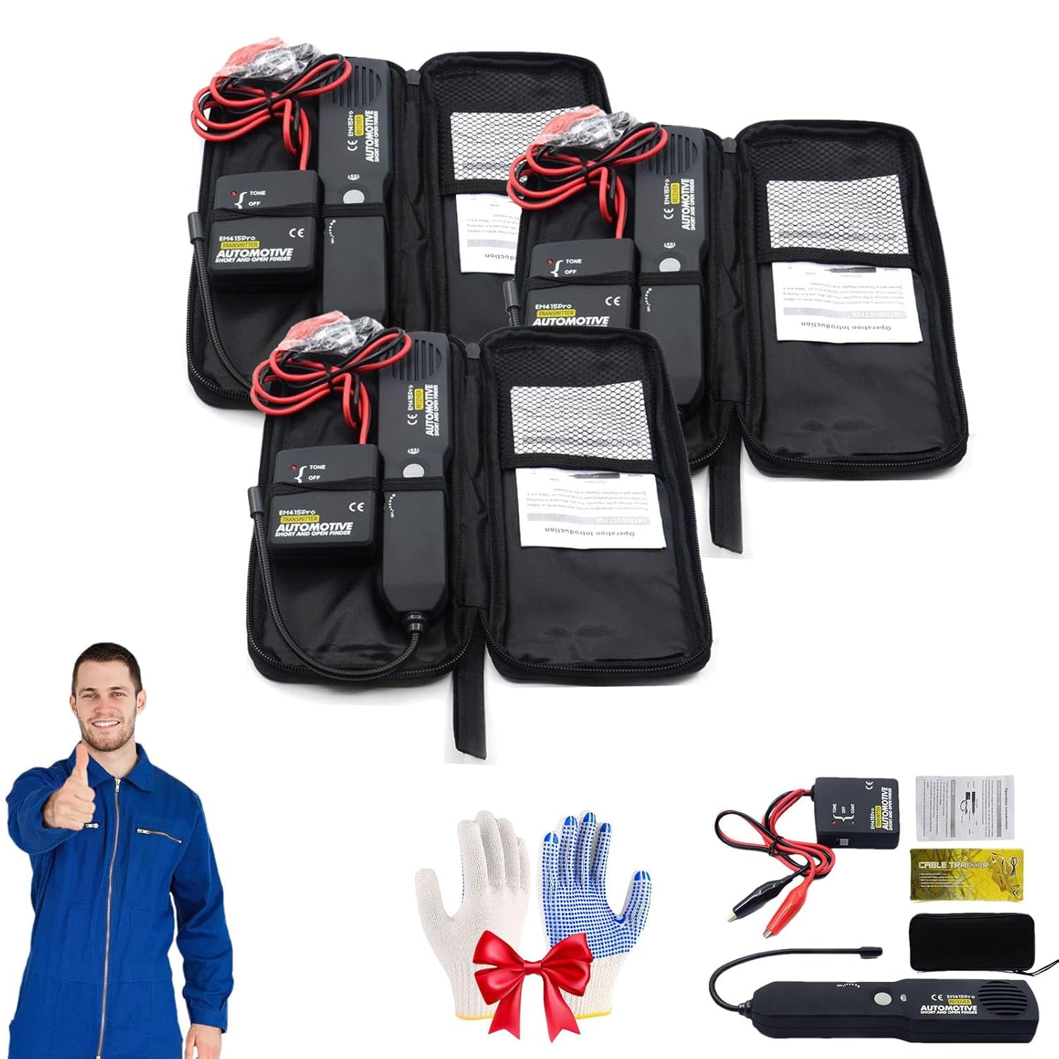 Em415pro Automotive Electrical Open&Short Finder Circuit Tester, Cable ...