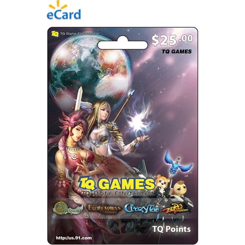 (Email Delivery) NetDragon TQ Game eCard $25 ONLINE - Walmart.com