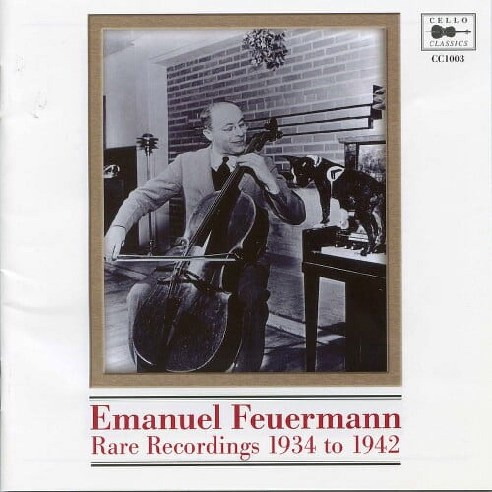 Emanuel Feuermann - Cello Works - Music & Performance - CD - Walmart ...