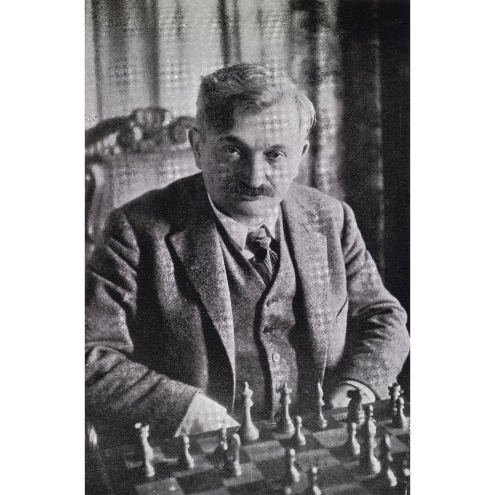 Emanuel Lasker 1868 1941 German Chess Grandmaster Mathematician And ...