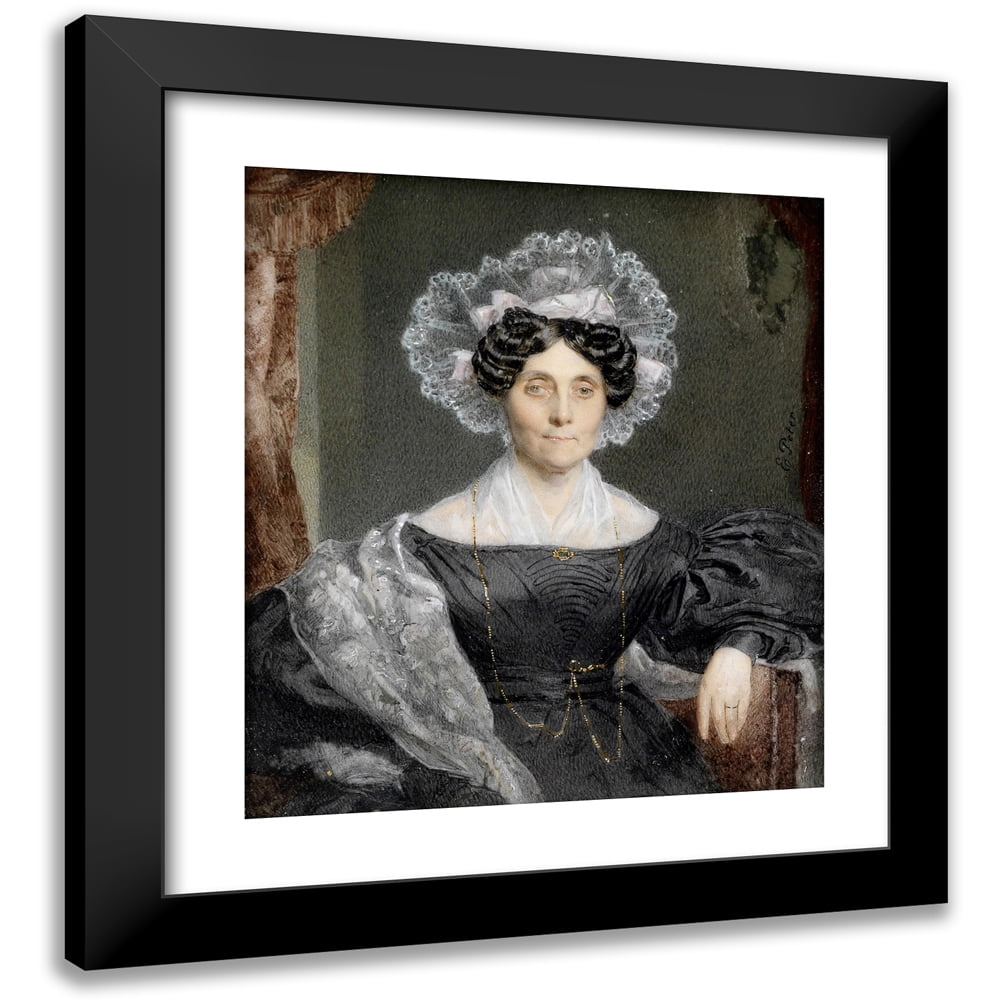 Emanuel Thomas Peter 12x14 Black Modern Framed Museum Art Print Titled ...