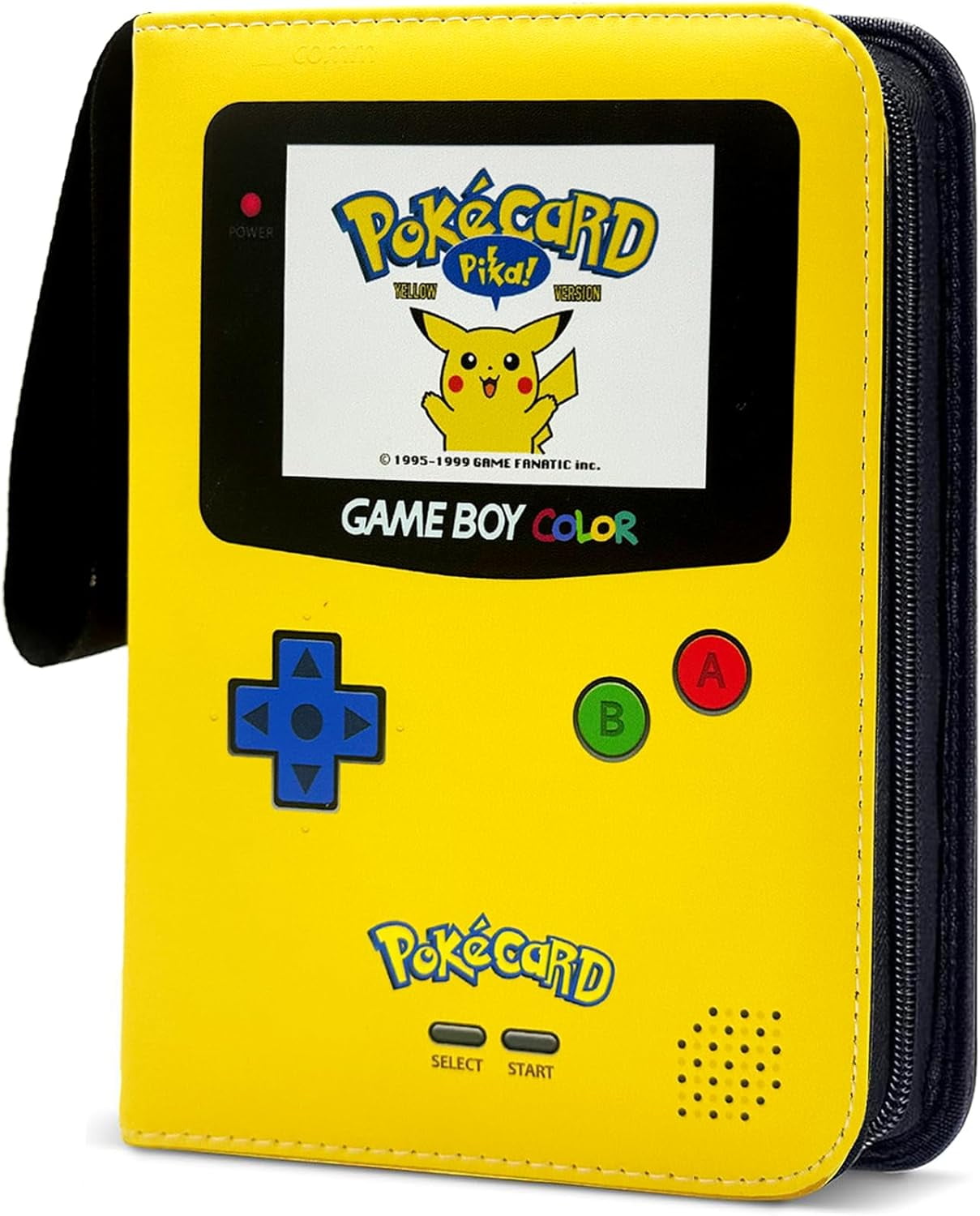 Emapoy Zippered Trading Card Binder, 4-Pocket 400 Protective Card ...