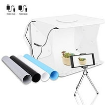 Ktaxon Photo Video Studio Foldable LED Photography Kit 3 Light Stand 3 SoftBox 3 Lamp - Walmart.com