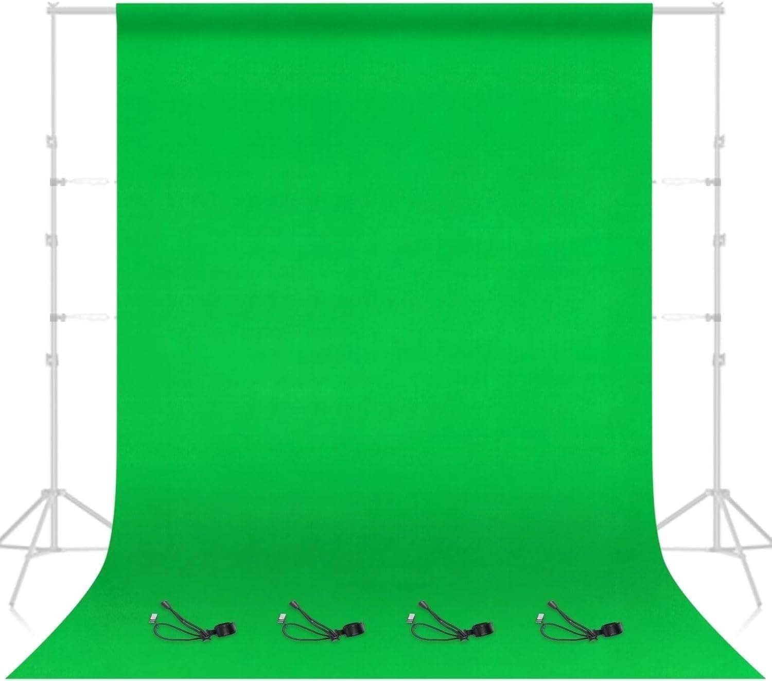 Emart Green Screen Backdrop, 8x10ft Photography Green Background Fabric ...