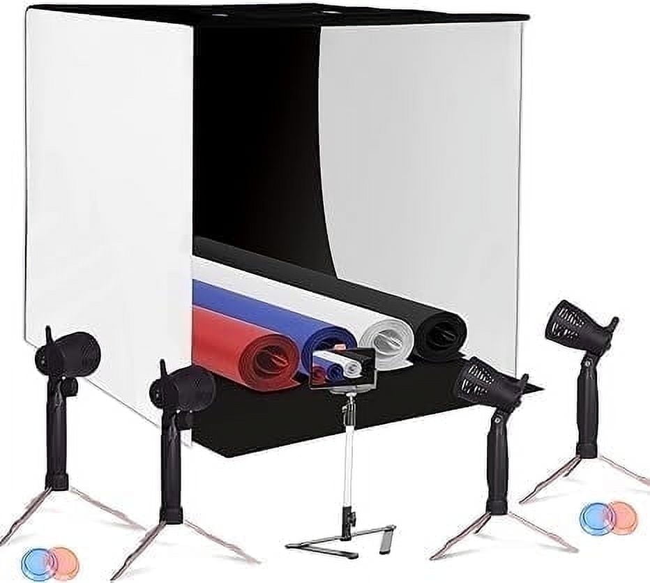 Emart Photography Light Box, 24 X 24 Inches Photo Tabletop Tent ...