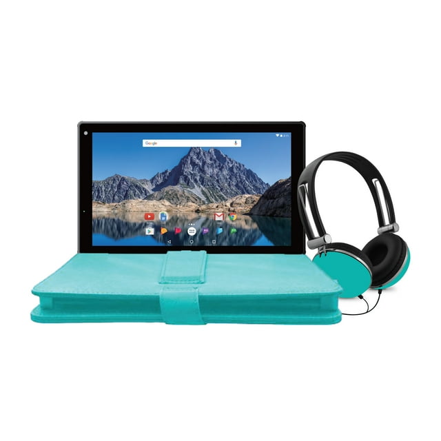 "Ematic 10"" 16GB Android 7.1 Quad-Core Tablet with Expandable Memory ...