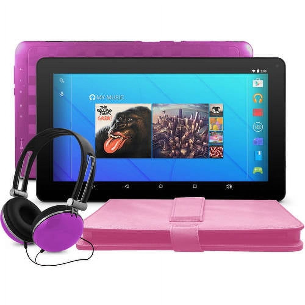 Ematic 10" 16GB Tablet Android 5.1 (Lollipop) with Keyboard Folio Case ...