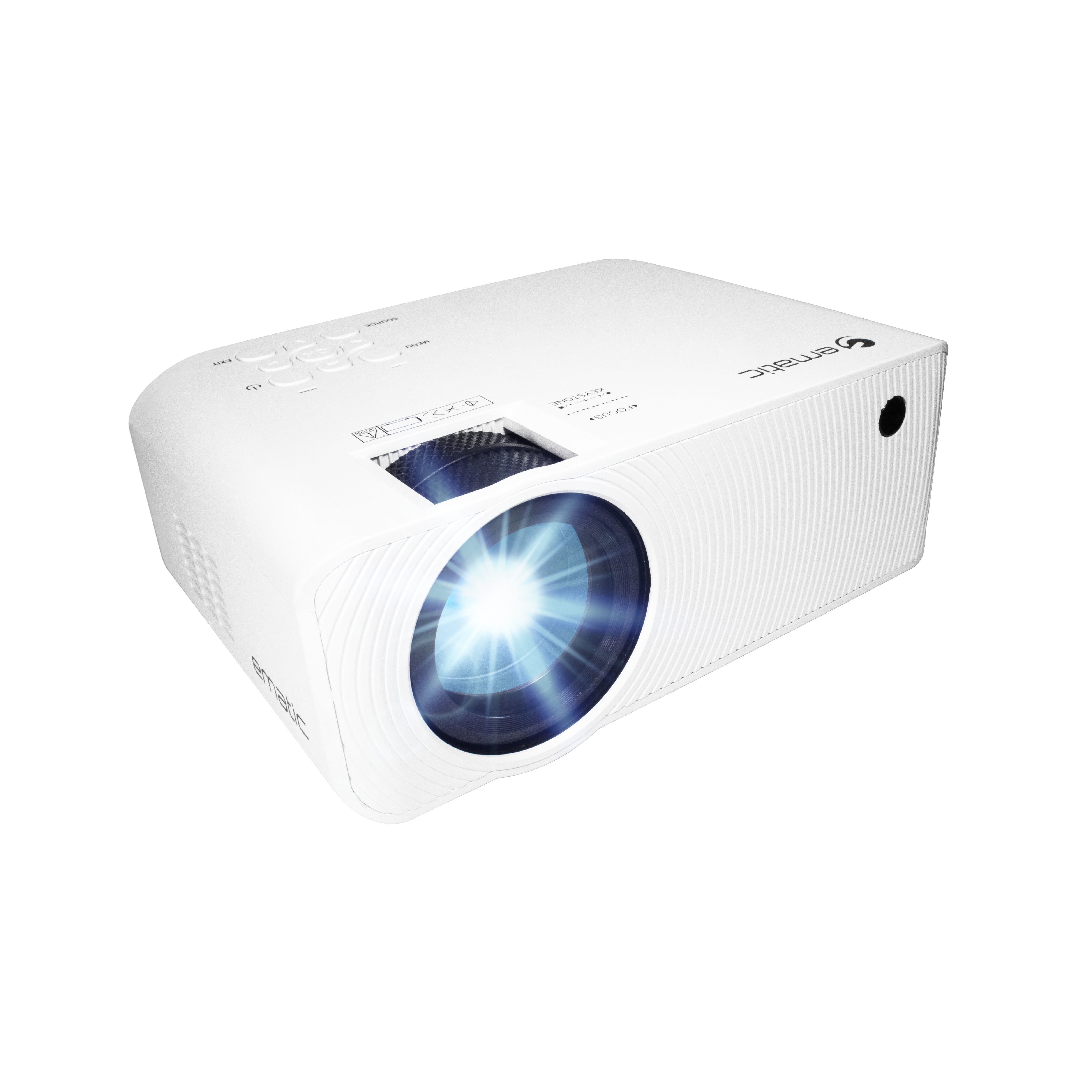Ematic 150" HD-Pro 720P Home Theater Projector, 1280x720, 150 ...