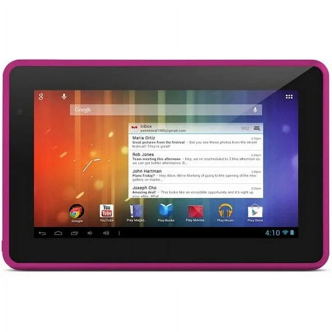 Ematic 7" HD Tablet, 4GB, Android, Wi-Fi, Black - Walmart.com