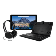 Ematic 7" 16GB Tablet with Android 7.1 (Nougat) + Sleeve and Headphones ...