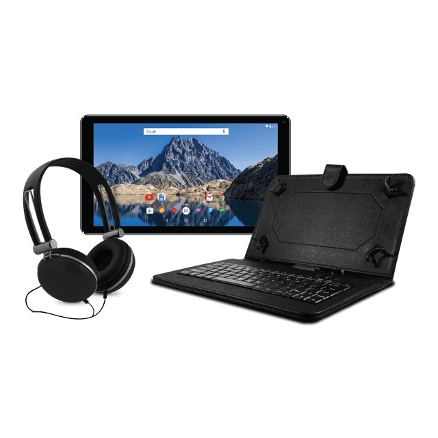 "Ematic EGQ236 10"" 16GB Android 8.1 Tablet with Keyboard Case ...