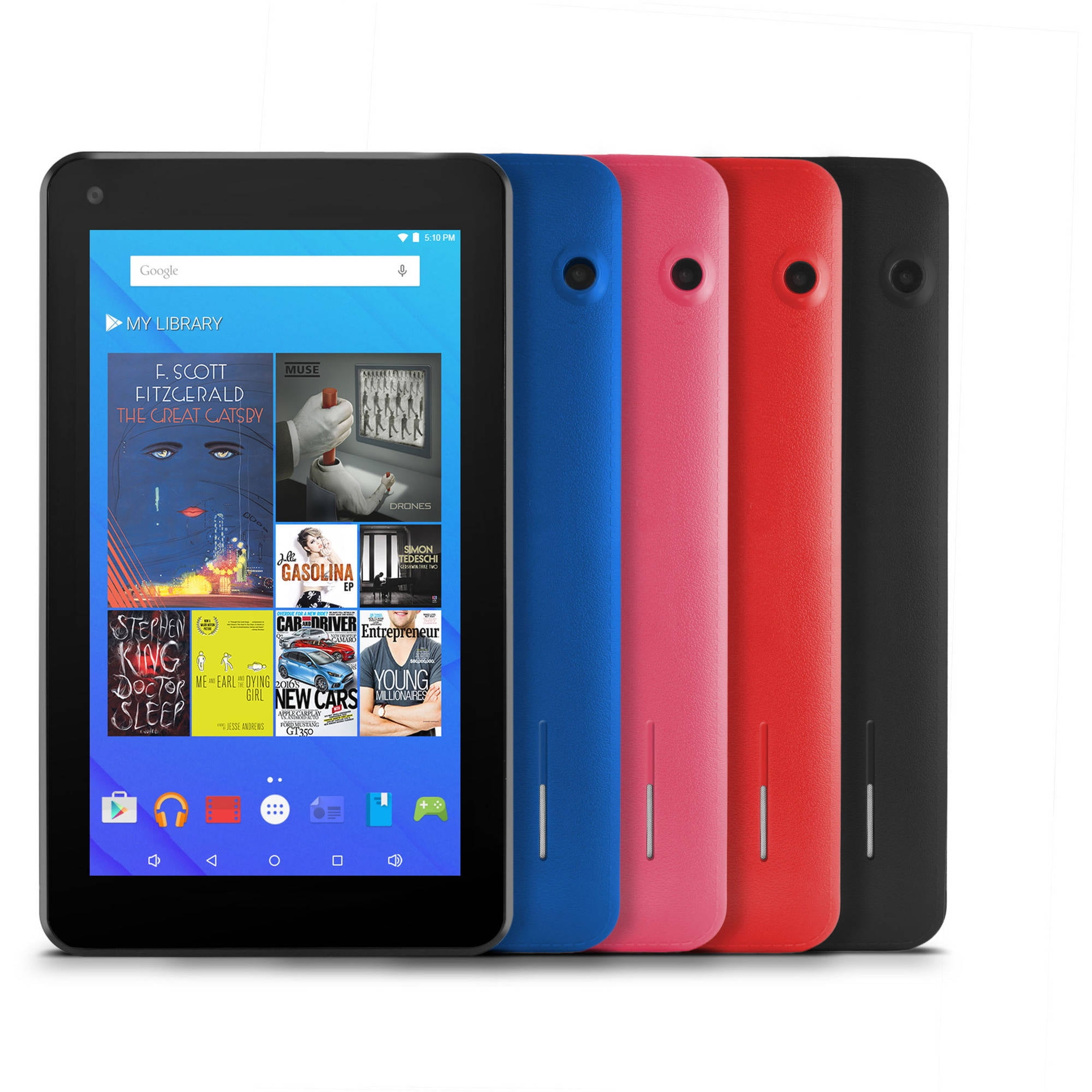 Ematic EGQ377 with WiFi 7" Touchscreen Tablet PC Featuring Android 5.1 ...