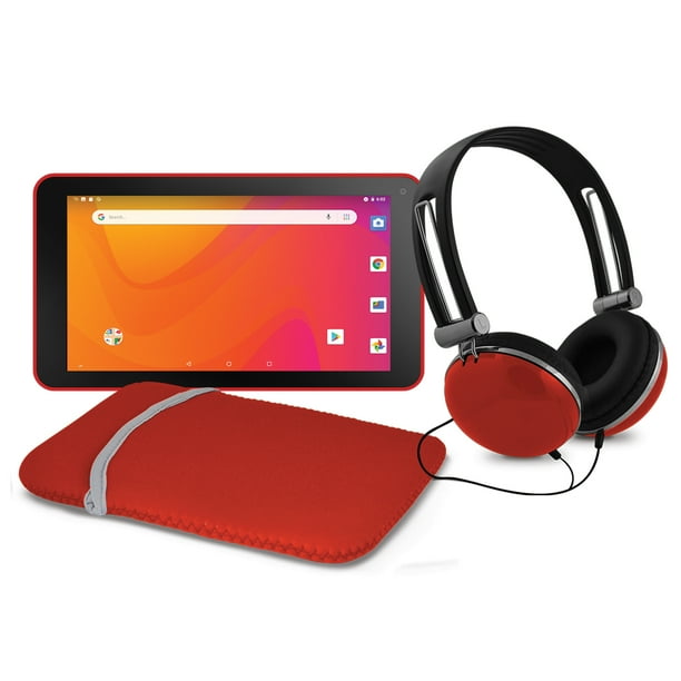 Ematic EGQ378RD 7 Tablet - Android 8.1 Oreo Go Edition - 1.2GHz - 16GB ...