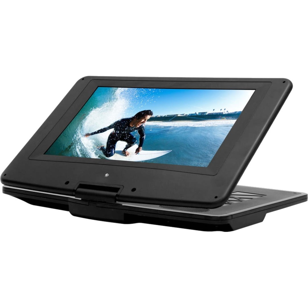 Ematic EPD133 Portable DVD Player, 13.3" Display, 1366 x 768, Black ...