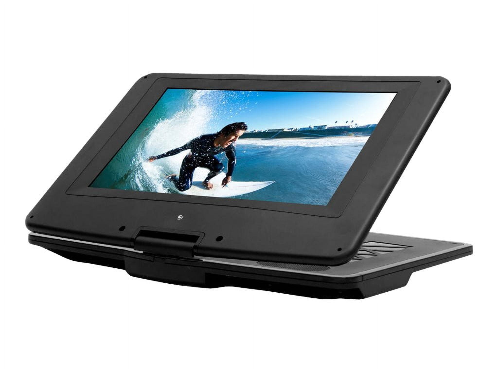 Ematic EPD133 - DVD player - portable - display: 13.3" - black ...