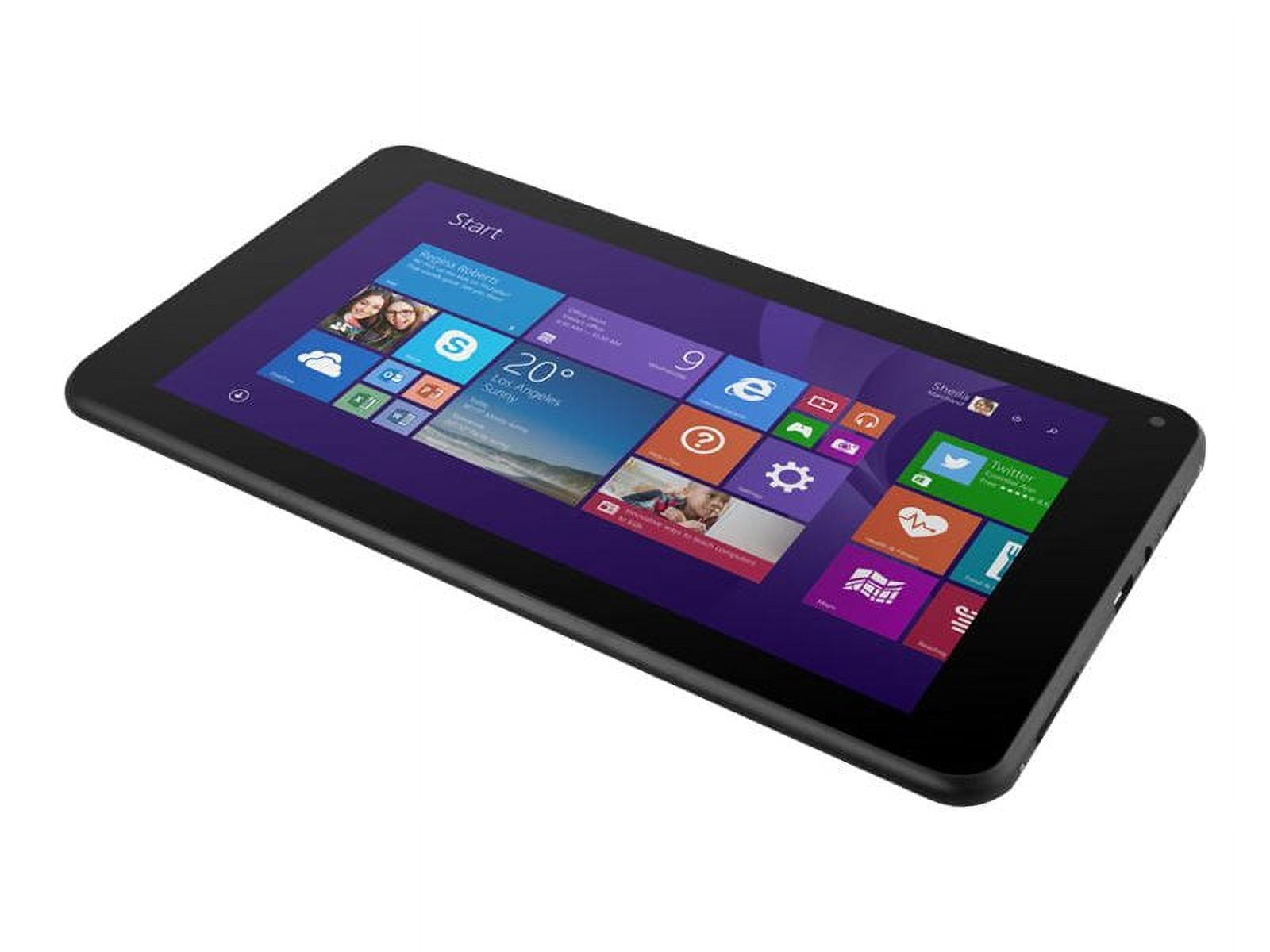 Ematic EWT716 Tablet - Intel Atom, Windows PC, 1GB RAM, 16GB Memory, USB Port, 7'' IPS ...