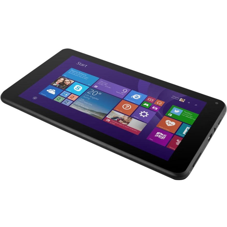 Ematic EWT716 Tablet - Intel Atom, Windows PC, 1GB RAM, 16GB Memory, USB Port, 7'' IPS ...