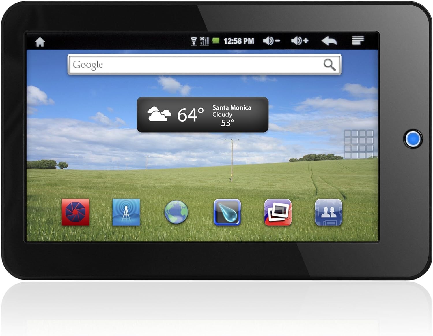 Ematic eGlide 7-Inch Touch Screen Tablet with Android 2.1, Black ...