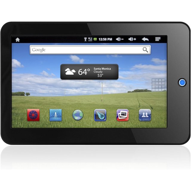 Ematic eGlide 7-Inch Touch Screen Tablet with Android 2.1, Black ...