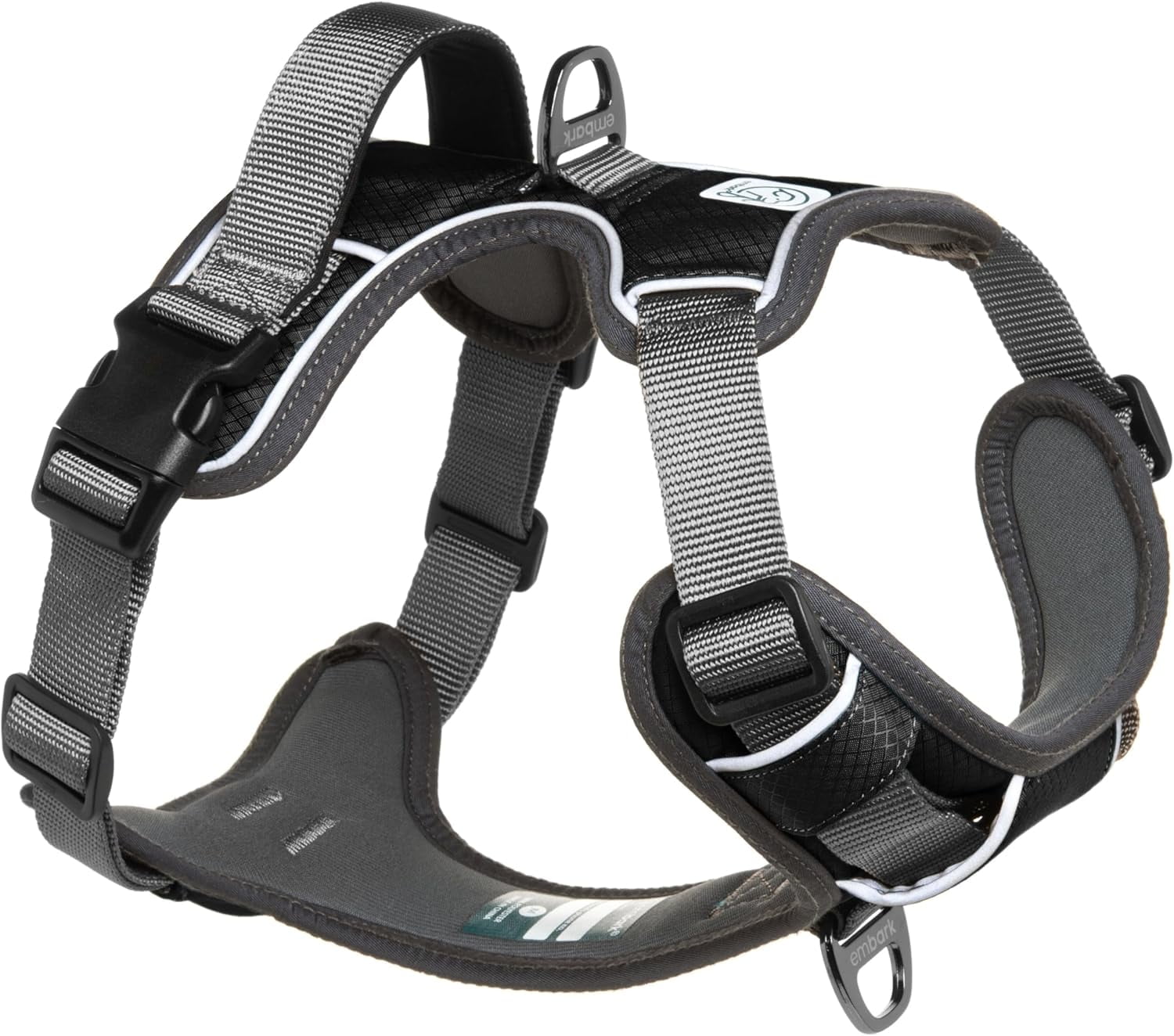 Embark Adventure Dog Harness, No-Pull Reflective Trim Dog Harness for ...