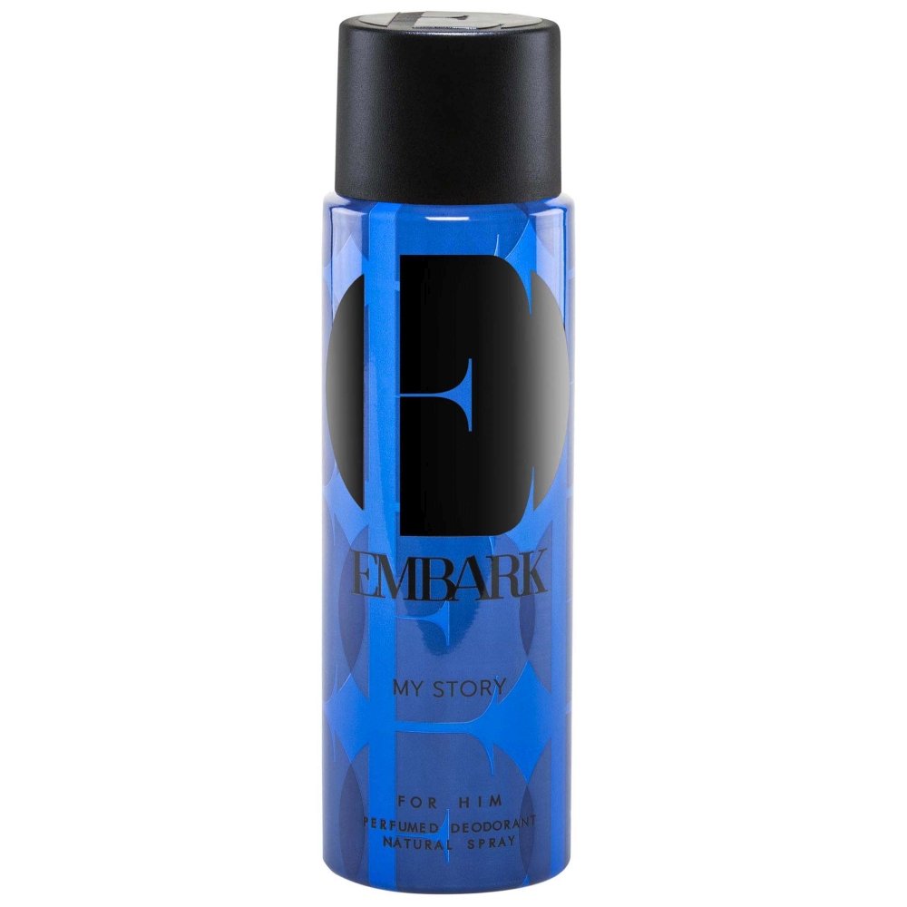 Embark My Story For Him Perfumed Deodorant Natural Spray For Men 150ml ...