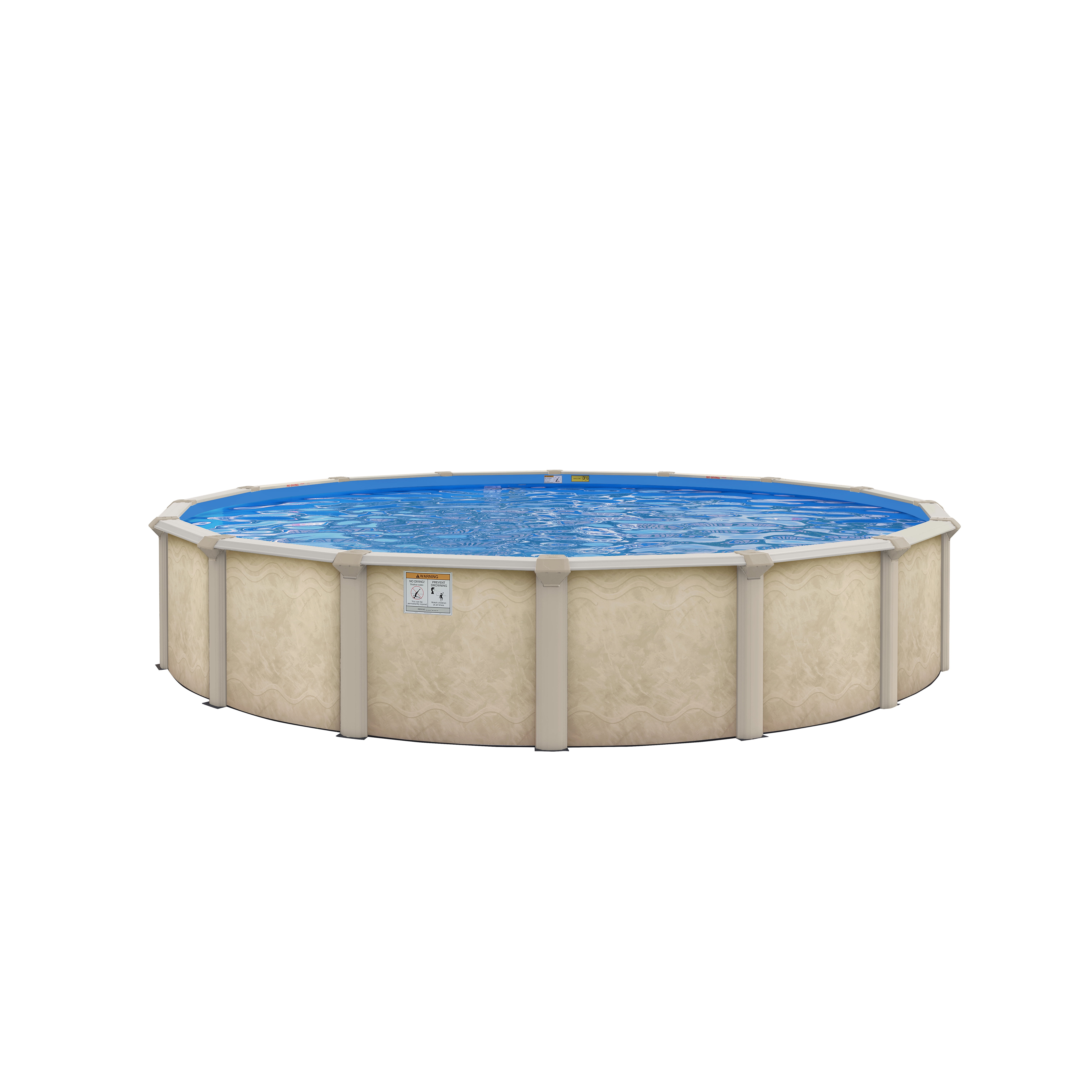 Embassy Pools Viridian Round Above-Ground Pool Package - Walmart.com