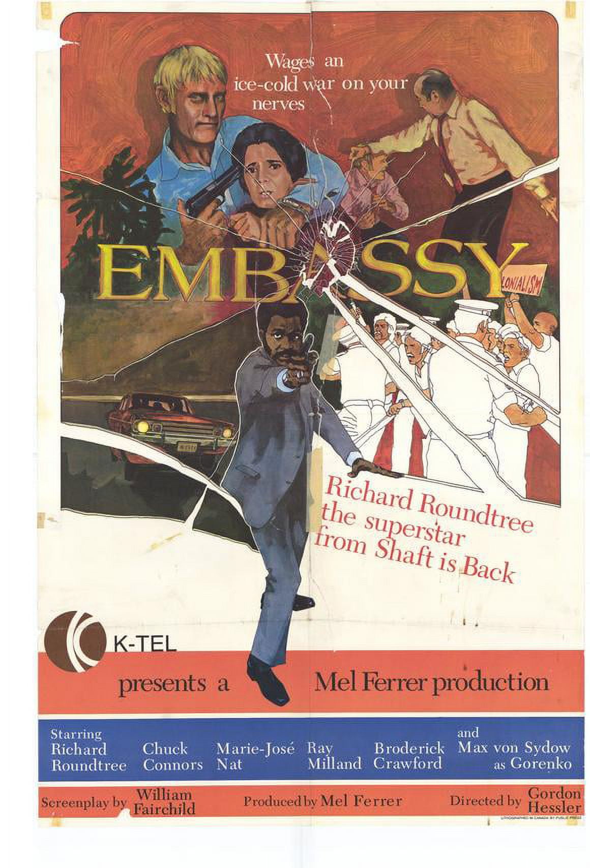 Embassy - movie POSTER (Style A) (27" x 40") (1973) - Walmart.com
