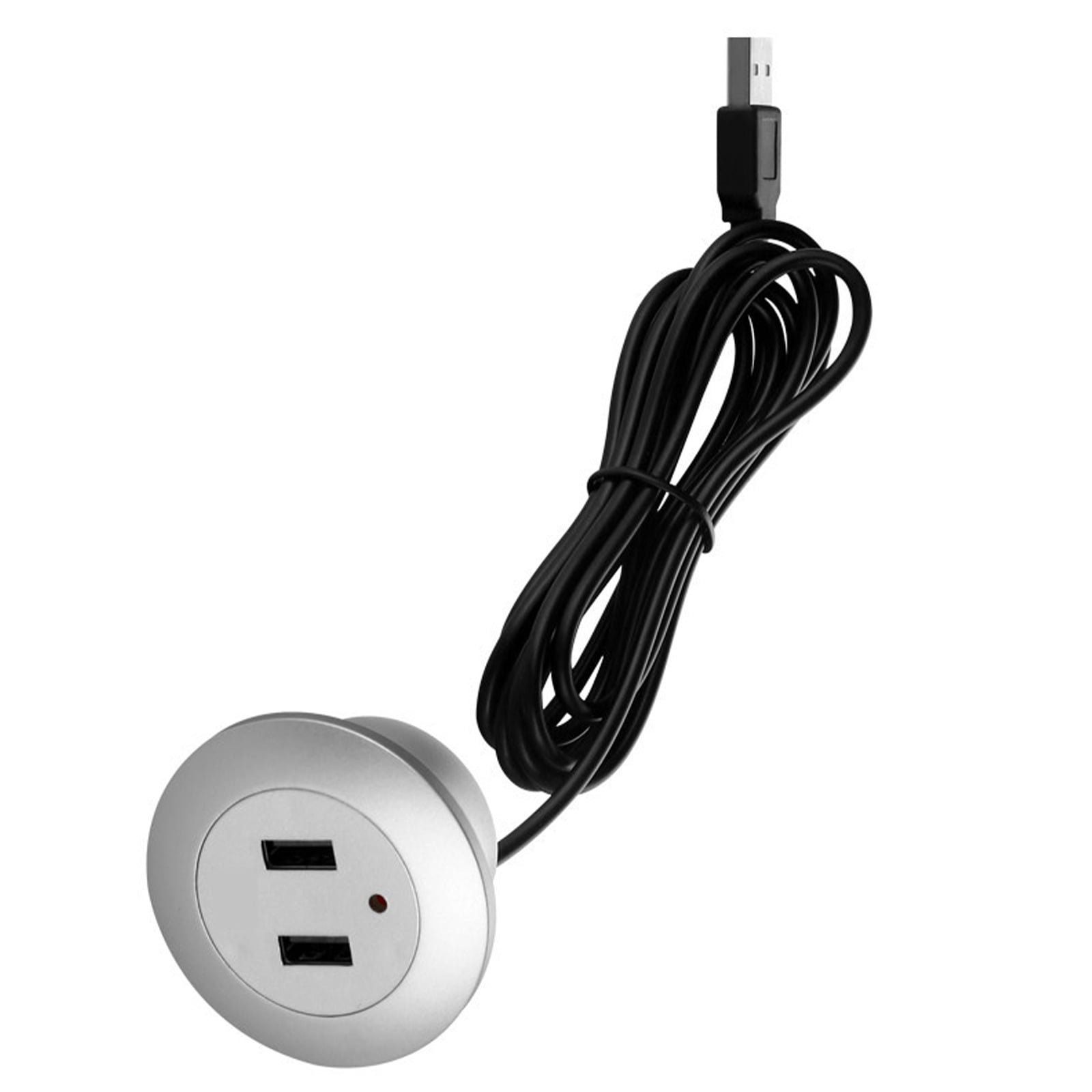 Embedded Desktop USB Charging Adapter Extension Cord Mobile Table Sofa ...
