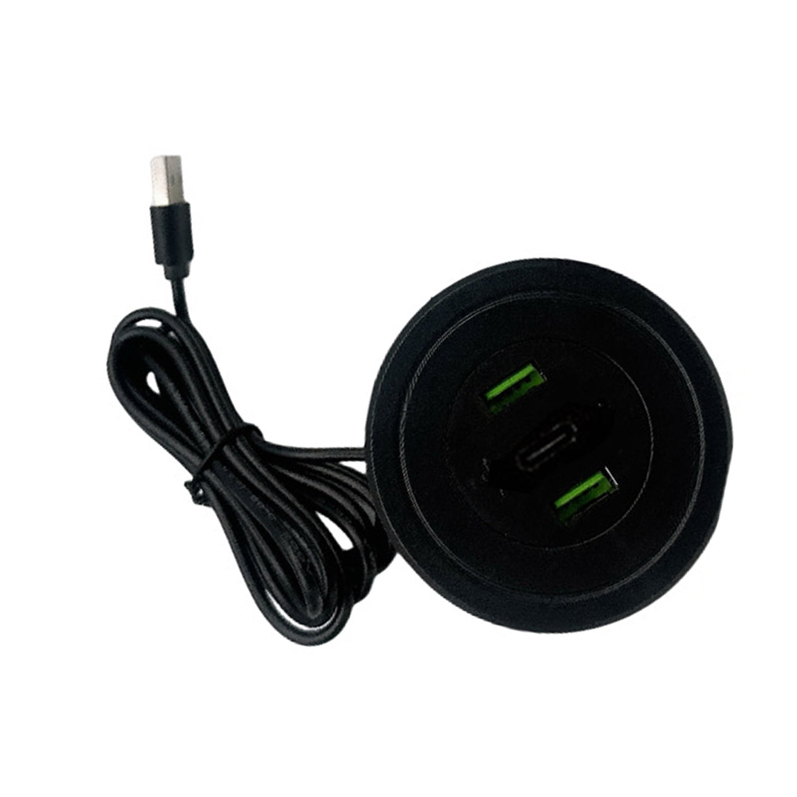 Embedded Desktop USB Type C Charging Adapter Extension Cord Mobile ...