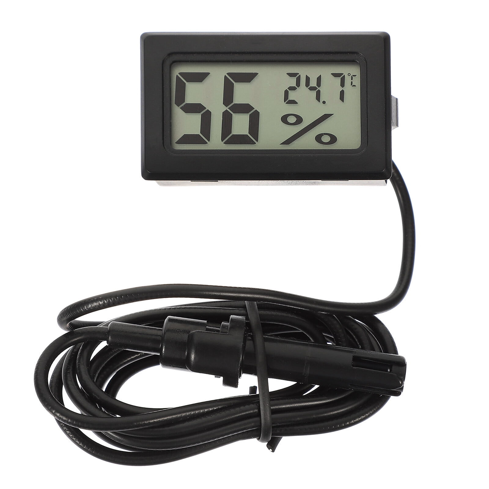 Embedded Digital Thermometer Aquarium Thermometer LCD Display Digital ...